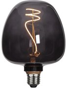 Teplá LED dekorativní žárovka E27, 2 W Black Apple – Star Trading