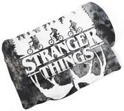 Sablio Deka Stranger Things White - 150x120 cm