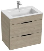JIKA H4536021765141 - Koupelnová skříňka s umyvadlem CUBE 60,7x65 cm jasan H4536021765141