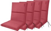 Doppler CITY 4416 - set 4 ks polstrů na křeslo s nízkým opěradlem