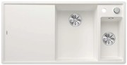 Blanco Axia III 6 - Silgranitový dřez, 100x51 cm, s ovládáním odtoku a příslušenstvím, InFino, bílá 523466