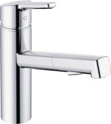 Kludi M3 - Dřezová baterie s výsuvnou sprškou, chrom 585810575