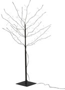 Dekorace černý svítící stromeček Tree Bare Led M - Ø 80*100 cm