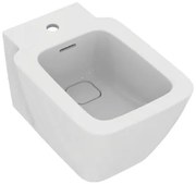 Ideal Standard Strada II - Závěsný bidet s přepadem, otvor pro baterii, s Ideal Plus, bílá T2971MA
