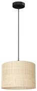Lustr na lanku RATTAN 1xE27/60W/230V pr. 25 cm ratan