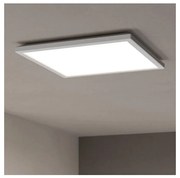 Eglo 901461-LED St. koupel. svítidlo ROVITO-R 17,6W/230V 39x39 cm IP44 bílá + DO