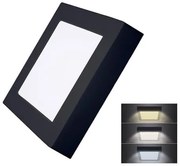 LED světelný panel Solight černá WD171-B