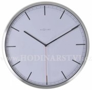 Hodiny NEXTIME 3071wi Company White Stripe 35cm