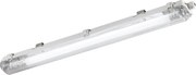 FAN LED-ATLANTIC-1XT8-60 Vodotěsné stropní svítidlo Atlantic Silver LED 1xT8 (zářivka v ceně), IP65, délka 60 cm - FANEUROPE