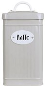 Plechová dóza na kávu Kaffe Beige Strömshaga