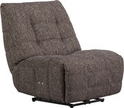 Antracitové polohovací relaxační křeslo Hein – WOOOD