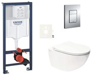 Závěsný wc set do lehkých stěn / předstěnová montáž SAT Infinitio SIKOGRSIN11E