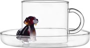 Ichendorf Milano designové šálky na čaj Dogs Tea Cup With Saucer English Foxhound