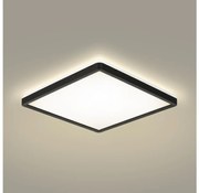 Brilagi - LED Koupelnové svítidlo ULTRA SLIM LED/24W/230V 42x42 cm černá IP54