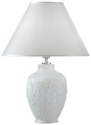 Kolarz A1340.70 - Stolní lampa CHIARA 1xE27/100W/230V bílá pr. 30 cm