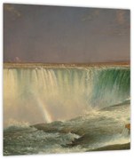 Obraz - Frederic Edwin Church, Niagara, reprodukce (30x30 cm)