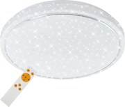 BRILO LED stropní svítidlo STAR 48 W, 4000 lm, 3000-6500 K, pr. 560 x 100 mm