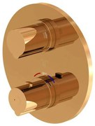 Steinberg 100 - Termostatická baterie pod omítku pro 2 spotřebiče, růžové zlato 100 4133 3 RG
