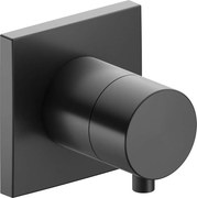 Keuco IXMO - Uzavírací ventil pod omítku, černý chrom kartáčovaný 59541131002