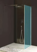 Polysan Modular Shower - Pevný panel MS2, 60 cm, pravý, k instalaci na sprchovou stěnu modulu MS2, čiré sklo MS2B-60R