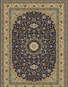 Oriental Weavers, Kusový koberec Kendra 711/DZ2B, 133x190, modrá, obývací pokoj