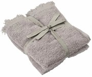 Světle šedé bavlněné ručníky v sadě 2 ks 30x50 cm FRINO – Blomus