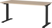 Pracovní stůl s elektricky nastavitelnou výškou v dekoru dubu 80x160 cm – Germania