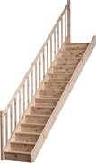 EGIBI Mlynářské schody EXTRA borovice E STAIRS, 300 x 80 cm