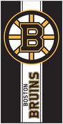 Hokejová bavlněná osuška NHL Boston Bruins - série Belt - 100% bavlna - 70 x 140 cm - II. jakost