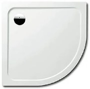 Kaldewei Ambiente - Čtvrtkruhová sprchová vanička Arrondo 870-2, 90x90 cm, Perl-Effekt, polystyrénový nosič, bílá 460048043001