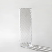 Vase Crytal Twist 15x15x45 cm