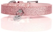 MILK&PEPPER Milkandpepper obojek pro psy Stardust Pink Velikost: 30x1 cm