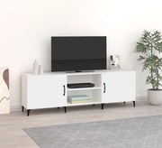 TV skříňka bílá 150 x 30 x 50 cm kompozitní dřevo