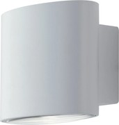 FAN LED-W-BOXTER BCO Venkovní nástěnné svítidlo LED BOXTER bílá hliník 2x4W 960lm CCT IP44 10x12,9x8,5 cm - FANEUROPE