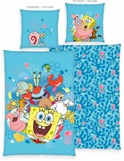 Herding Bavlněné povlečení Spongebob, 135 x 200 cm, 80 x 80 cm