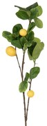 Dekorace umělá větvička citrónovník Lemon Tree - 10*7*73 cm