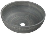 Sapho Priori - Umyvadlová mísa, průměr 41 cm, bez přepadu, šedá PI024