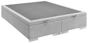 Rám postele boxspring FIBI KP 25 160x200, světle šedý