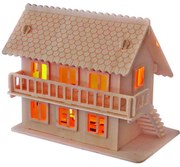 Woodcraft Dřevěné 3D puzzle vila
