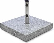 Stojan na slunečník, žula / nerezová ocel, 50 kg