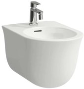 Laufen The New Classic - Závěsný bidet, otvor pro baterii, bílá H8308510003021
