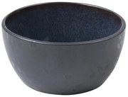 Černá/modrá miska z kameniny 200 ml Gastro Black/Dark Blue – Bitz