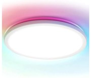 Aigostar B.V. Aigostar - LED RGBW Stmívatelné stropní svítidlo LED/24W/230V 3000-6500K bílá+DO S10303RI4