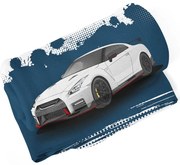 Sablio Deka Nissan GTR 35 Modrý - 150x120 cm