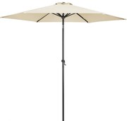 Slunečník béžový průměr 300 cm 104066