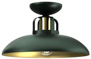 Přisazený lustr FELIX 1xE27/60W/230V zelená
