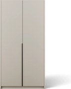 ADRK Furniture Bregma II Skříň s otočnými dveřmi ADRK-W-BRE-100-WB