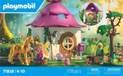 Playmobil 71838 útulný vílí dům se zlatým jednorožcem