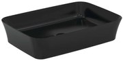 Ideal Standard Ipalyss - Umyvadlo na desku, 55x38 cm, bez přepadu, matná černá E2076V3