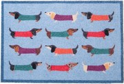 Textilní rohožka 40x60 cm Dachshund – Artsy Doormats